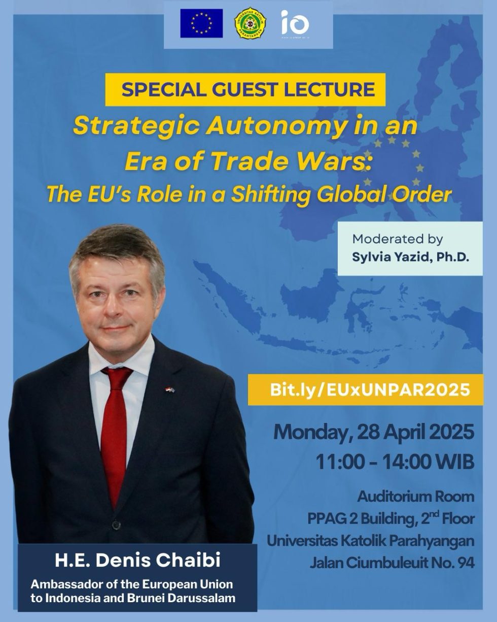 “Special Guest Lecture by Head of Delegation of The European Union to ...